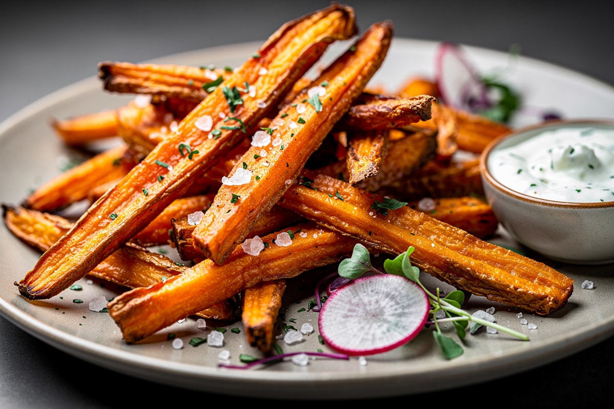Les meilleures frites de carottes au four : 3 ingrédients de base ...